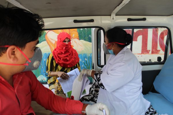 Update Clinic Staff And Community Volunteers Battle Coronavirus The